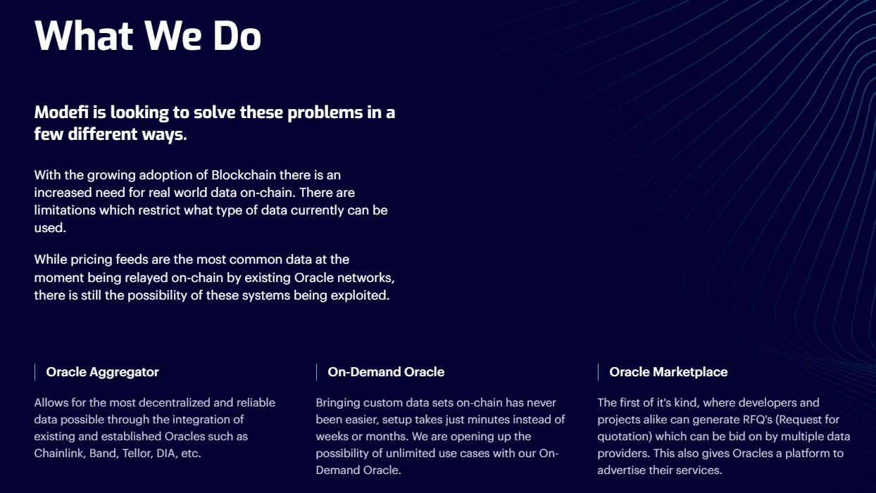 Modefi (MOD) - All information about Modefi ICO (Token Sale) - ICO Drops